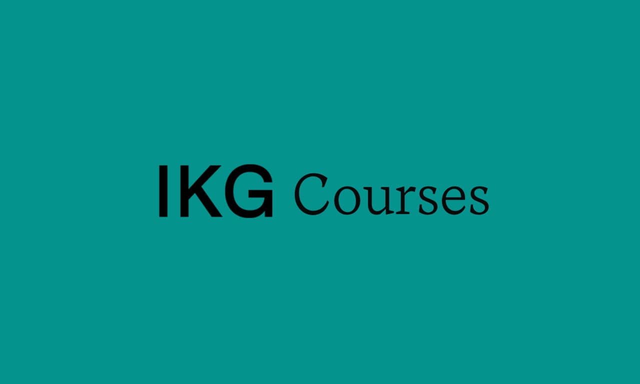 Cursos | IKG